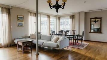 Apartamento | 1 quarto, roupa hipoalergénica, camas de colchão pillowtop