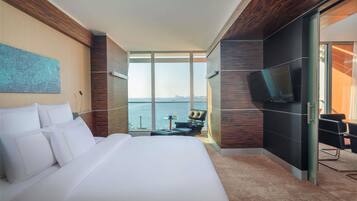 Suite Executiva, 1 cama king-size | Roupa de alta qualidade, minibar, cofre no quarto