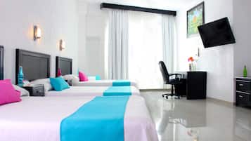 Quarto Familiar | Roupa de alta qualidade, cofre no quarto, secretária