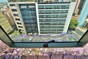 Quarto casal superior | Frigobar, cofres nos quartos, cortinas blackout, quartos à prova de som