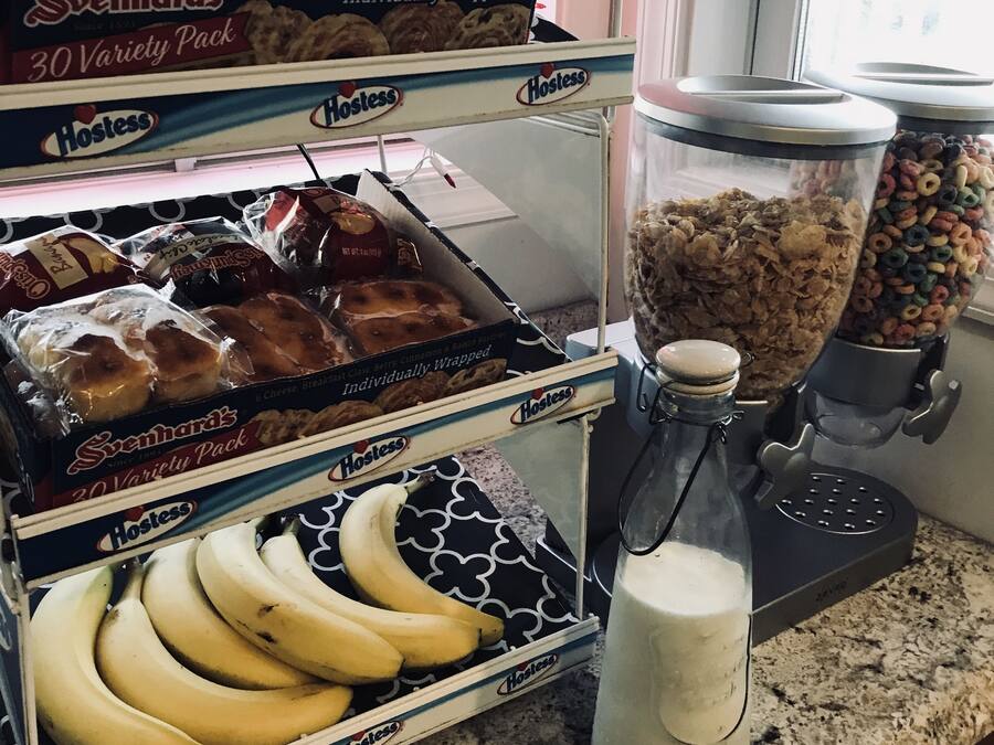 Zona de pequenos-almoços