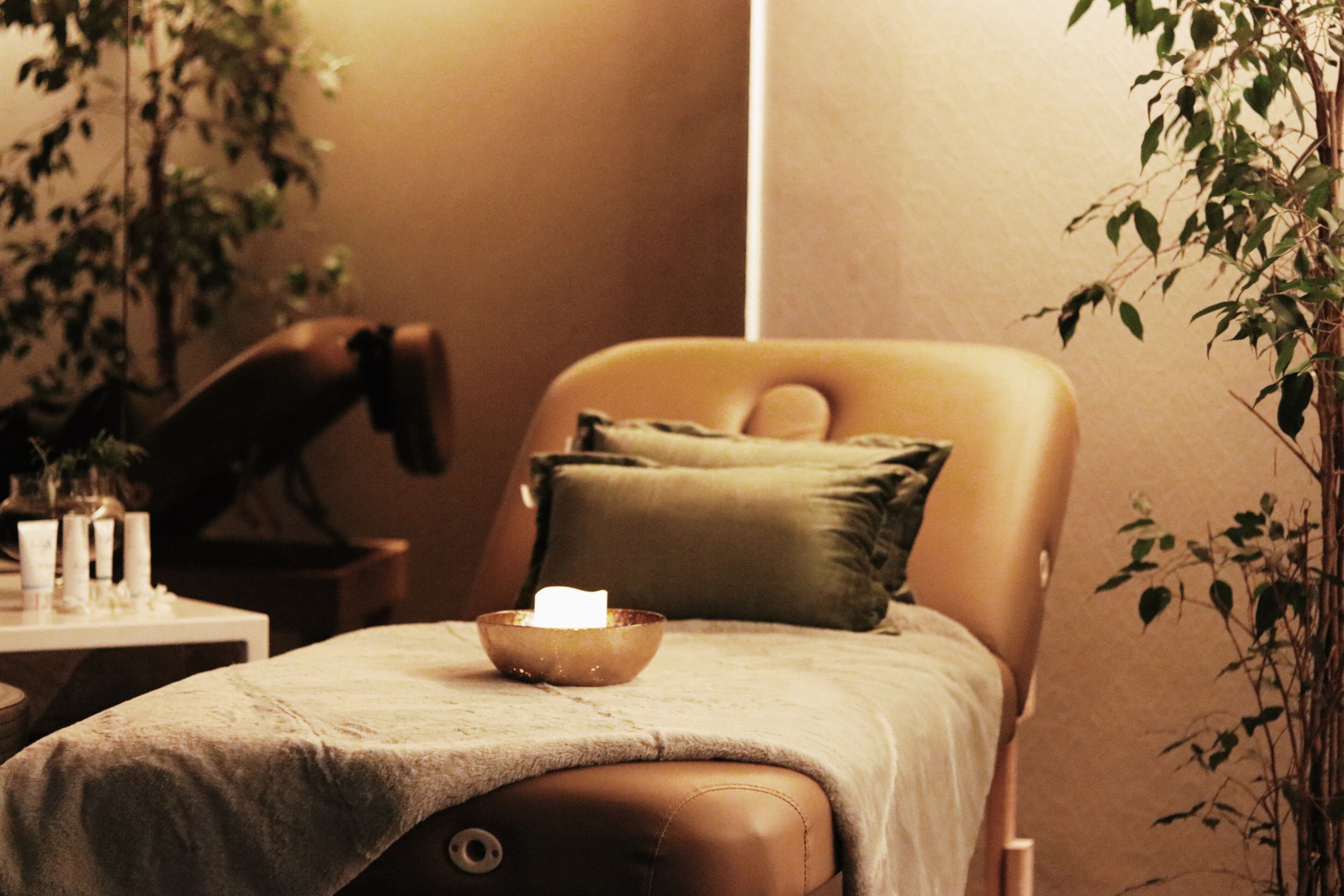 Sala(s) para tratamentos a casais, sauna, tratamentos corporais 