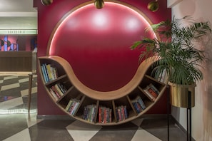 Sala de estar do lobby