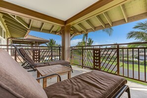 Casa de Férias, 3 quartos, vista para o jardim | Vista da varanda