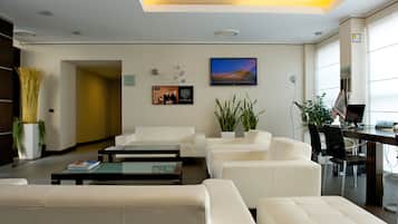 Sala de estar do lobby
