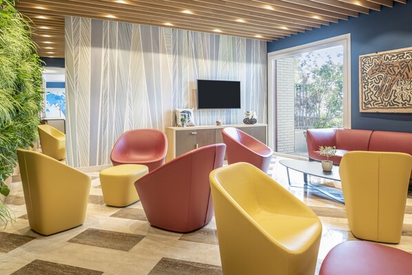 Sala de estar do lobby