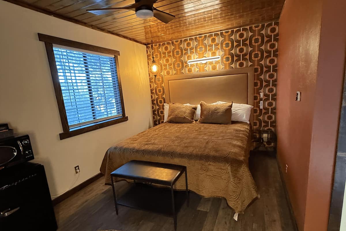 Estúdio Comfort | 1 quarto, ferro/tábua de engomar, Wi-fi grátis, roupa de cama fornecida