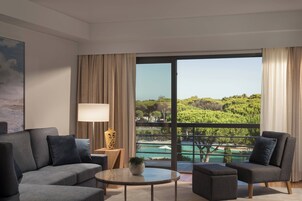 Quarto premium, 4 quartos, vista para o jardim (Balcony) | Vista do quarto
