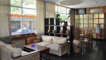 Sala de estar do lobby