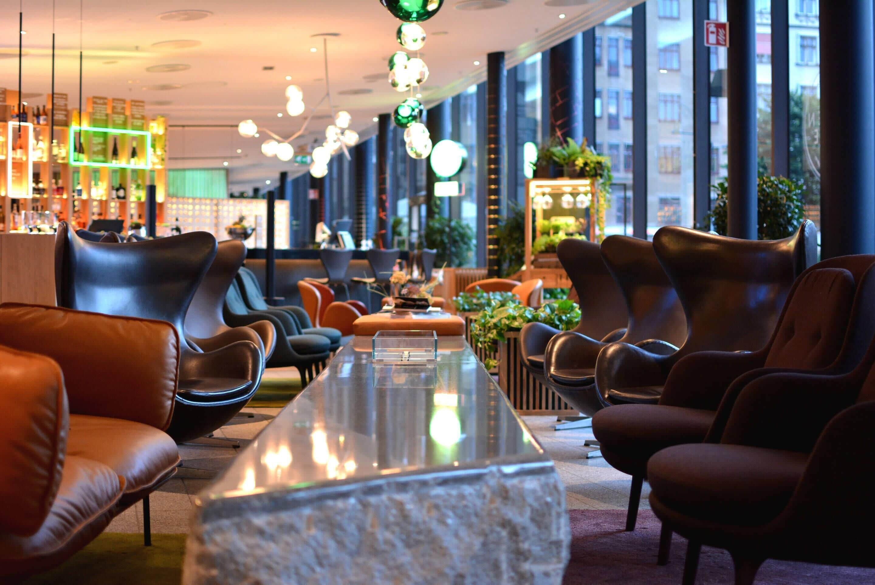 Com espaço para refeições ao ar livre 