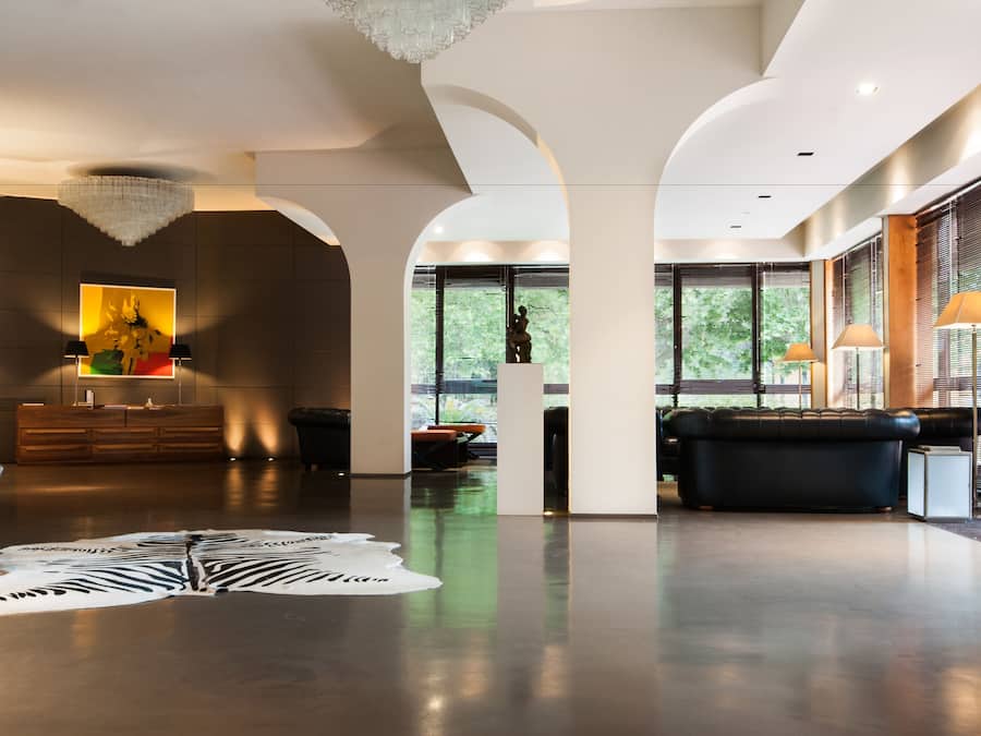 Sala de estar do lobby