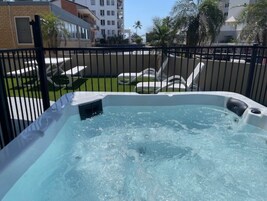 Suite (Aussie Beach) | Banheira de hidromassagem privativa