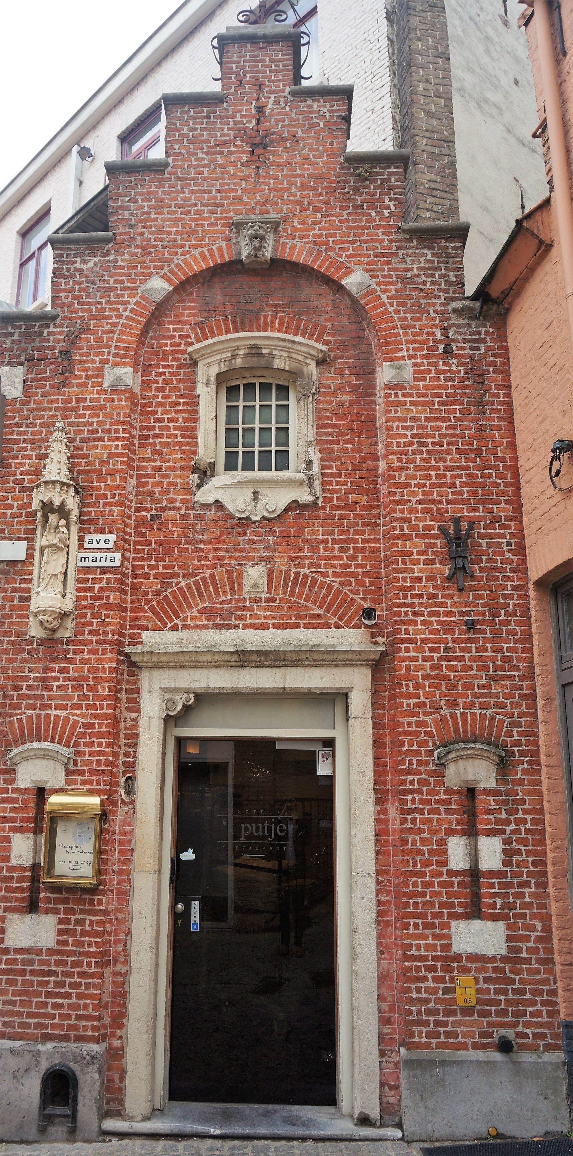 Entrada do alojamento