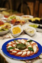 Café da manhã com buffet todos os dias mediante uma taxa