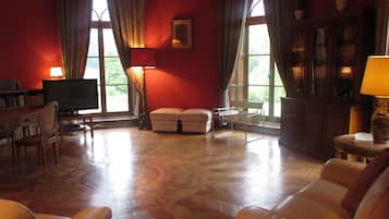 Sala de estar do lobby