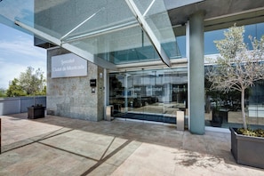 Entrada do alojamento