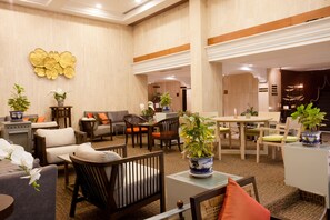 Sala de estar do lobby