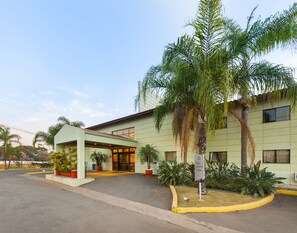 Entrada do alojamento