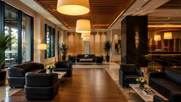 Sala de estar do lobby