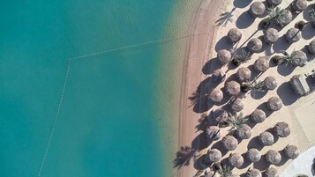 Prática de vôlei de praia 