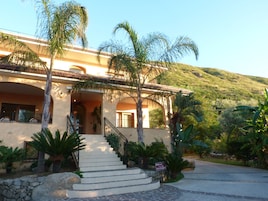 Entrada do alojamento