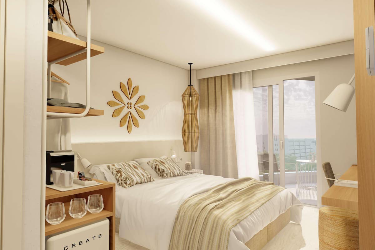 Frigobar, escrivaninha, Wi-Fi de cortesia, roupa de cama