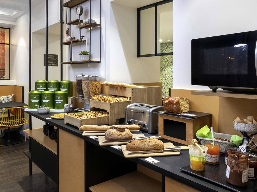 Café da manhã continental grátis todos os dias