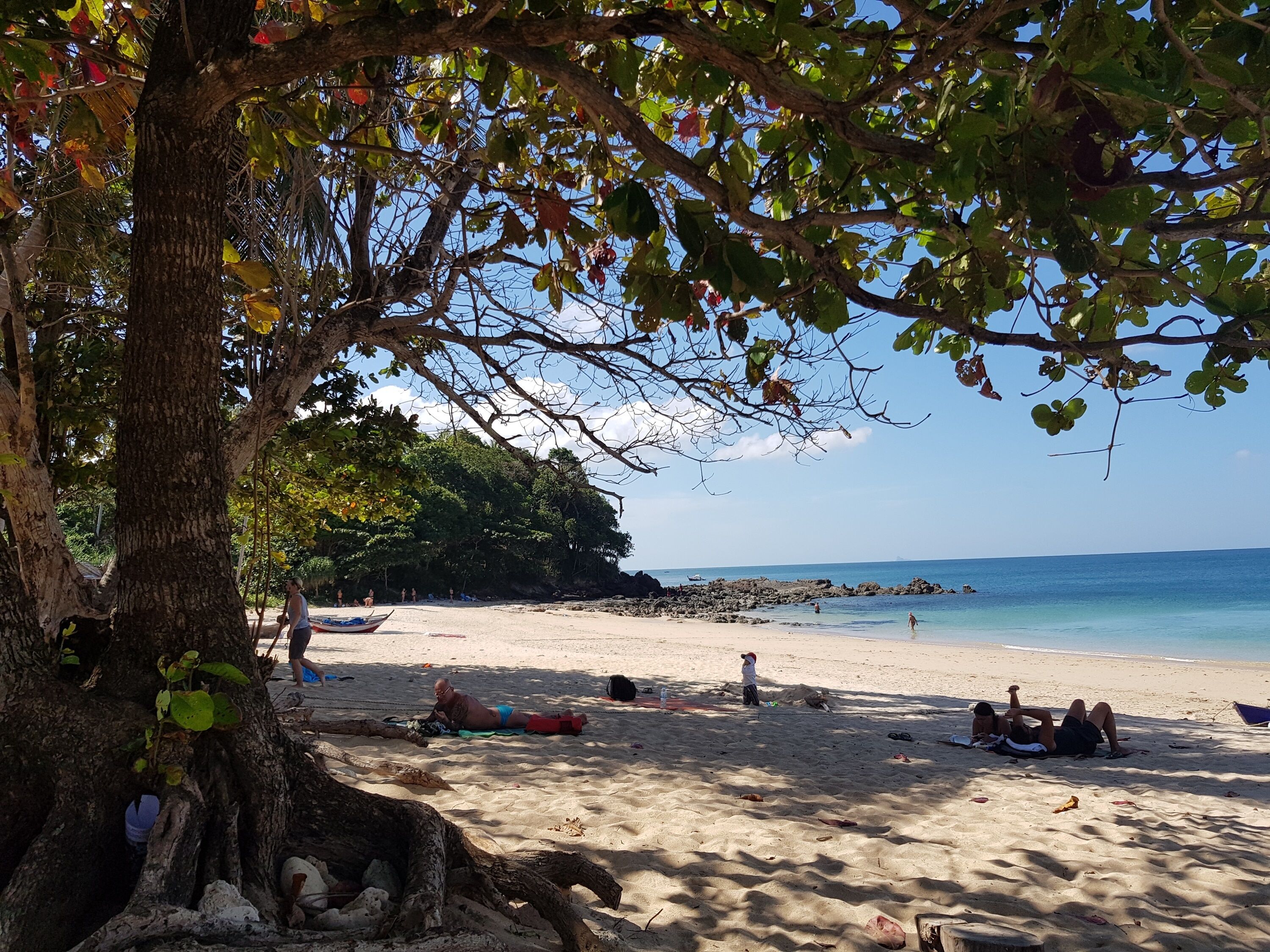 Perto da praia, autocarro para a praia 