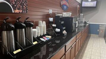 Café da manhã continental grátis todos os dias