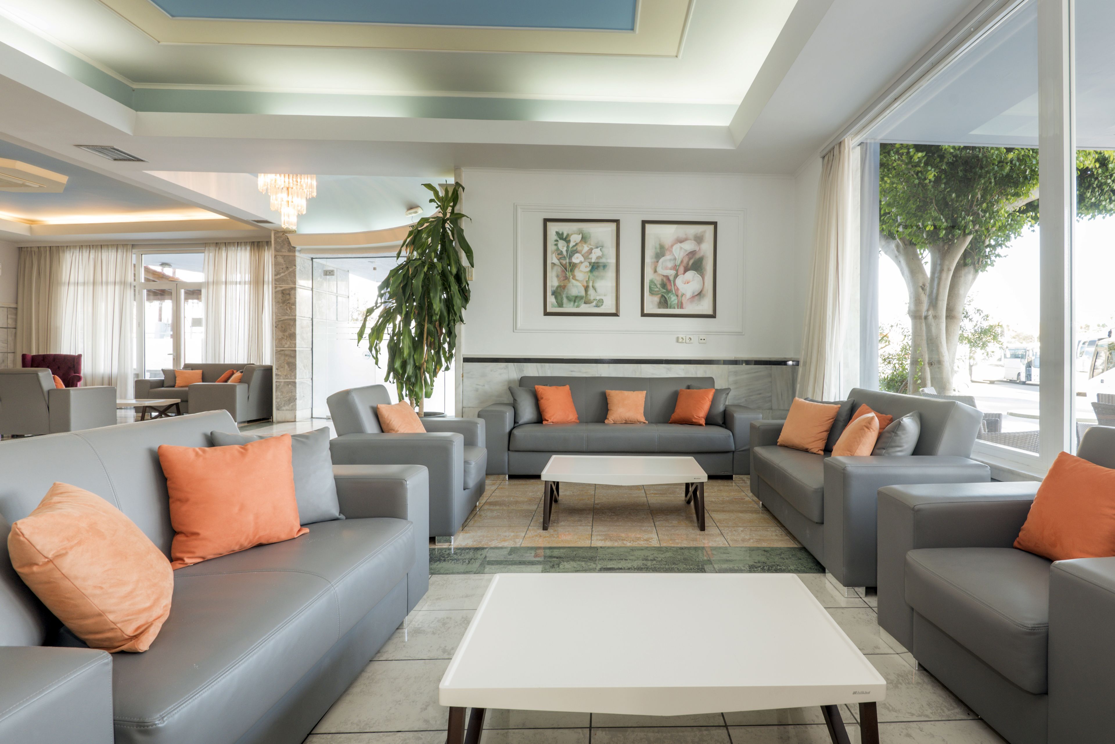 Sala de estar do lobby