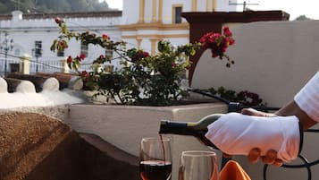 Refeições ao ar livre