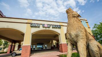 Entrada do alojamento