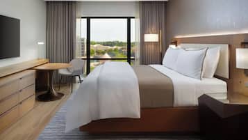 Suite Presidencial, 2 quartos, vista para o lago | Cofre no quarto, secretária