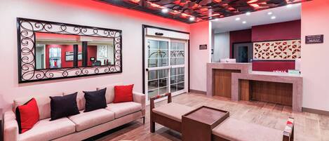 Sala de estar do lobby