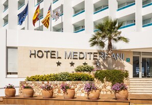 Entrada do alojamento