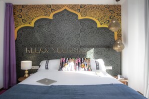 Quarto Duplo, varanda | Roupa de alta qualidade, minibar, cofre no quarto 