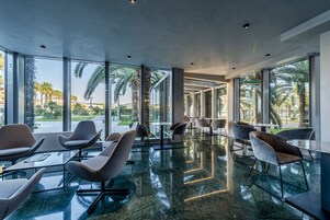 Sala de estar do lobby