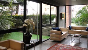 Sala de estar do lobby