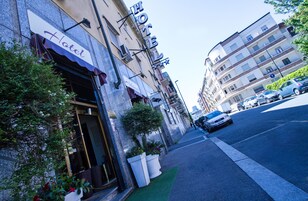 Entrada do alojamento