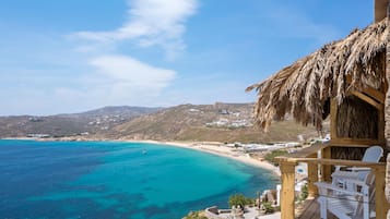 Praia particular nas proximidades, toalhas de praia