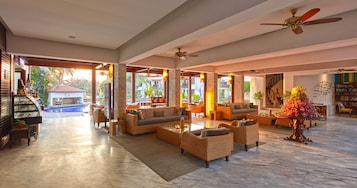 Sala de estar do lobby