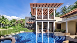 Villa, acesso à piscina, junto ao mar | Vista do quarto