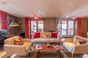 Sala de estar do lobby