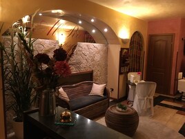 Sala de estar do lobby