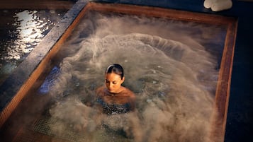 Sala(s) para tratamentos a casais, sauna, tratamentos corporais