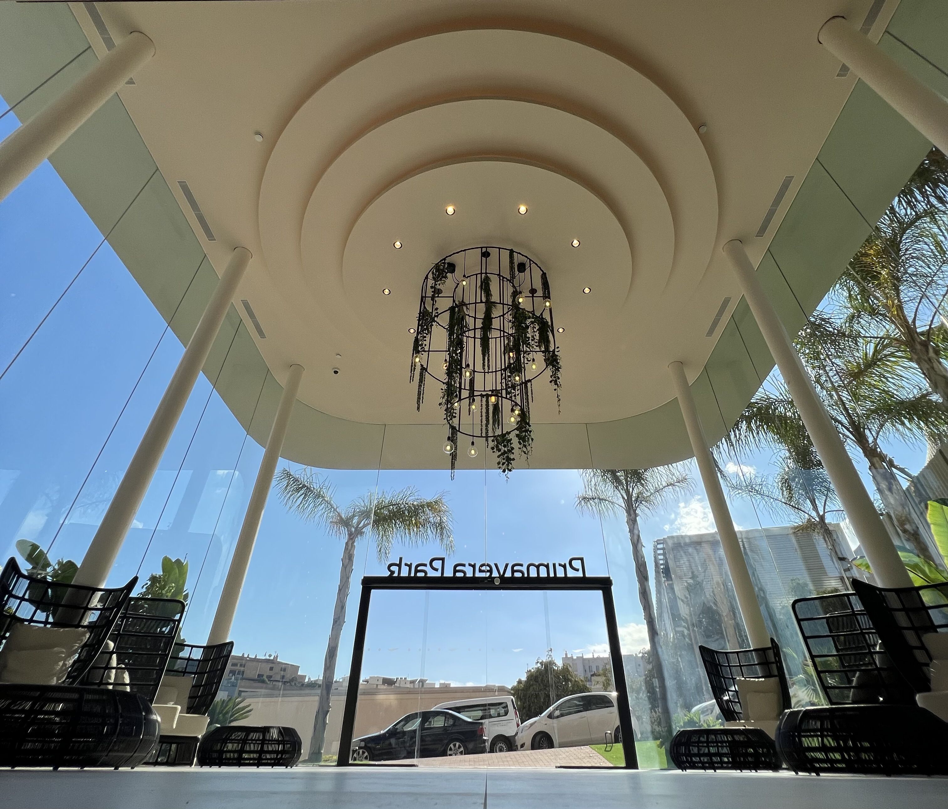 Entrada do alojamento