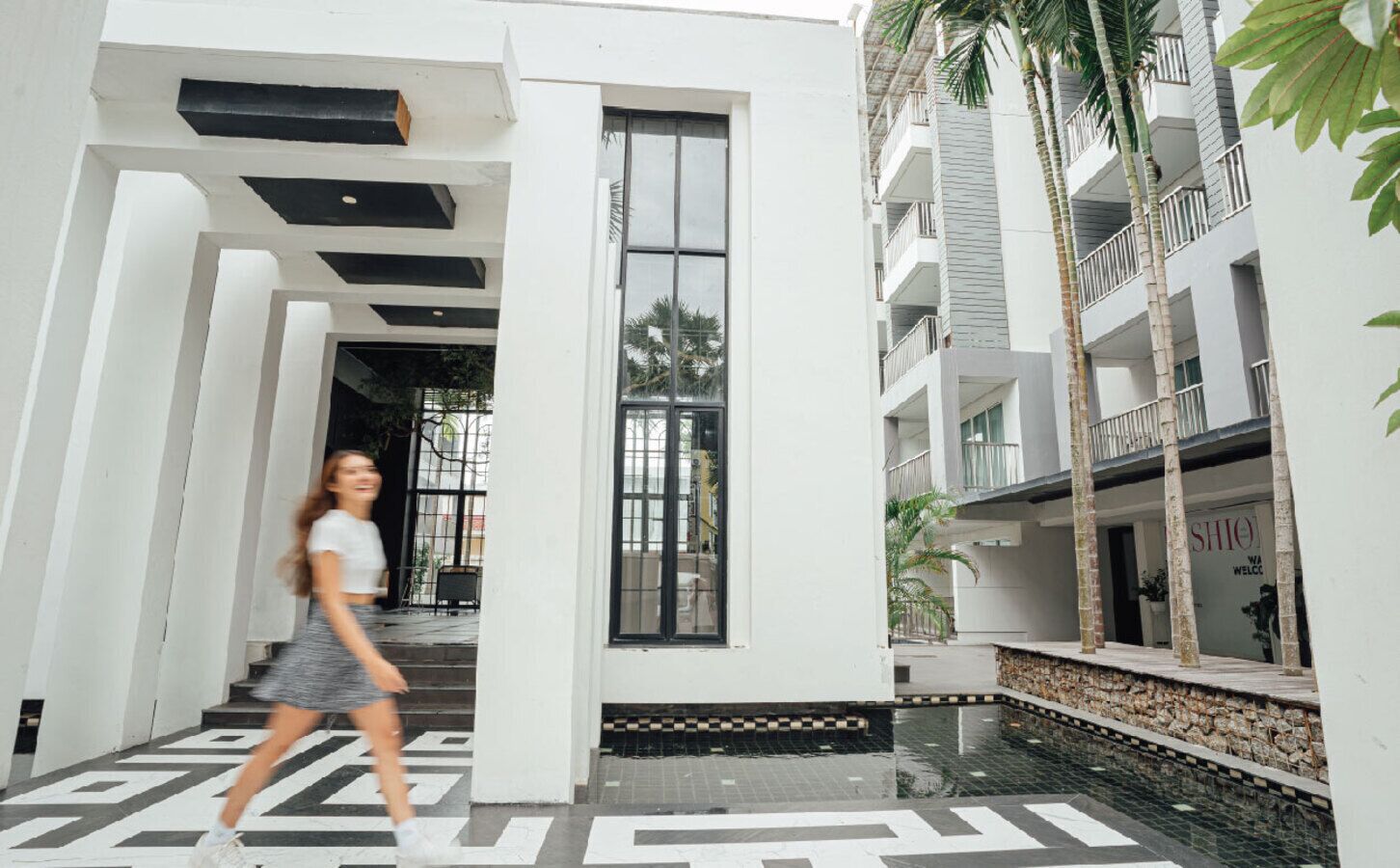 Fachada da propriedade