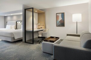 Estúdio, várias camas | 1 quarto, roupa de alta qualidade, edredões de penas 