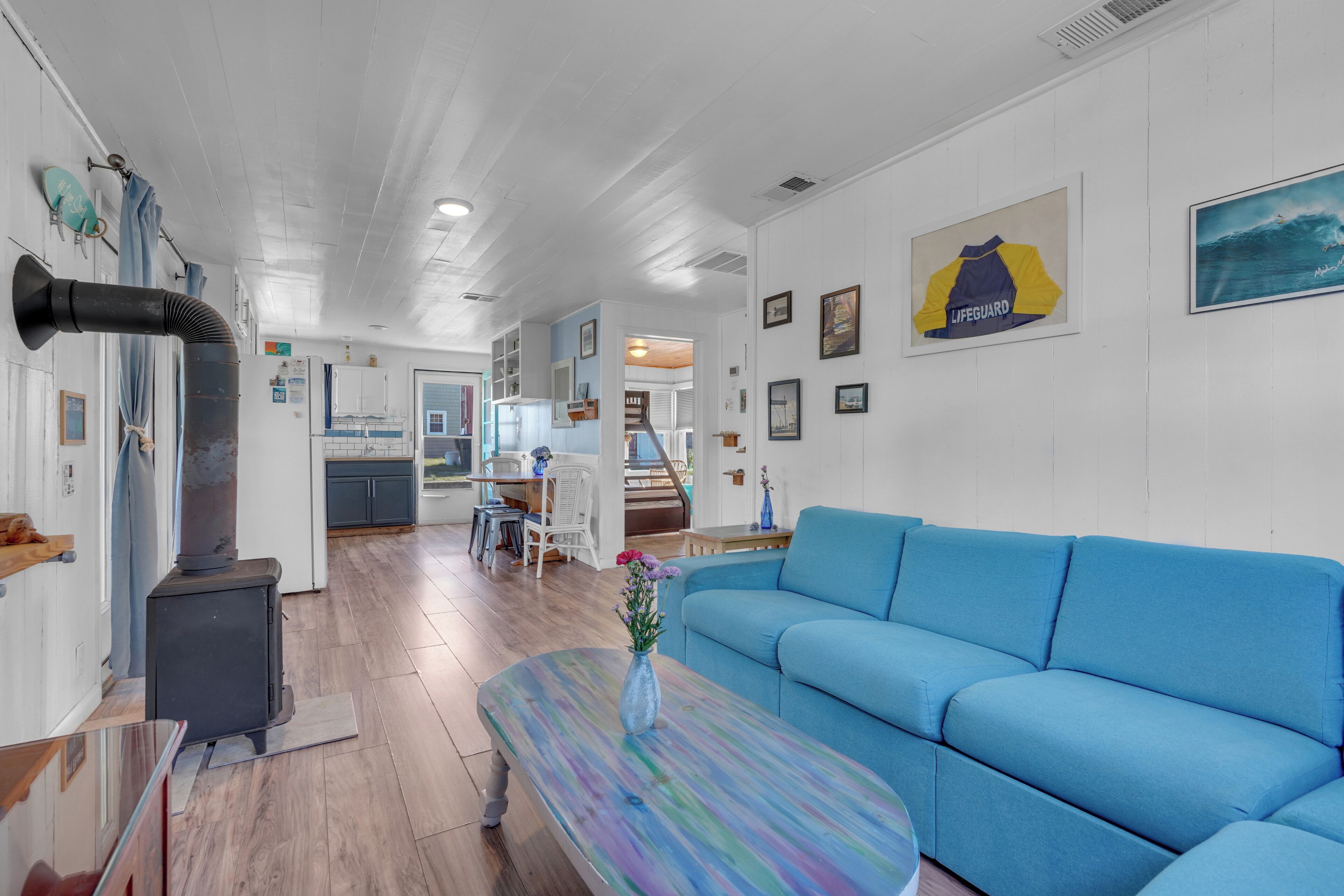 Renovated & Clean 'Original' Obx Bungalow, Direct Beach & Pier Access + Ez Cart - Kill Devil Hills