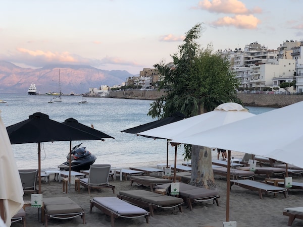 Big Blue Luxury Apartment With Magnificent View To Mirabello Bay - Agios Nikolaos